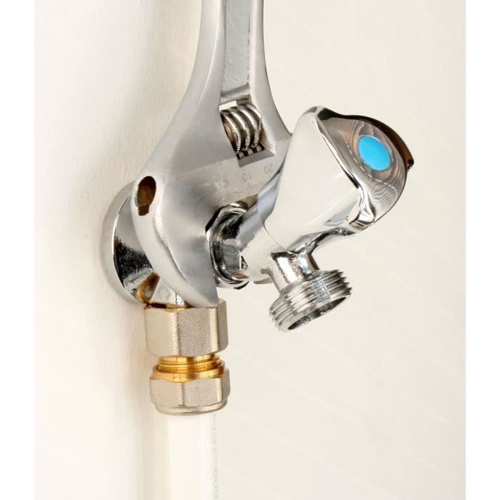 Robinet orientable pour machine à laver SOMATHERM FOR YOU - 15/21-20/27 ...