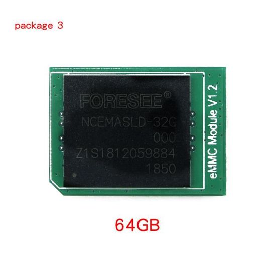 Paquet 3 - Module eMMC pour Rock Pi - Cdiscount Informatique