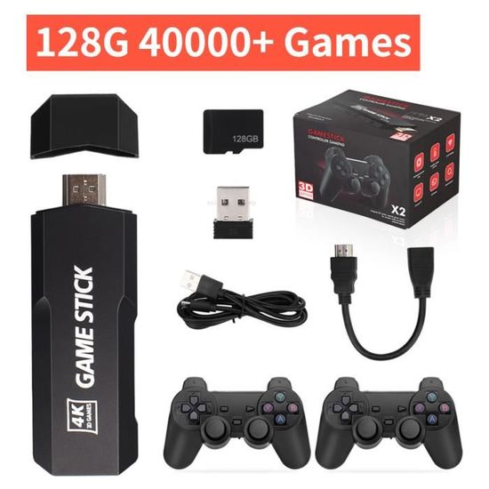 GD10 Pro 128G - Console de jeux TV rétro GD10-GD10 PRO, HD, 4K, 2.4G ...