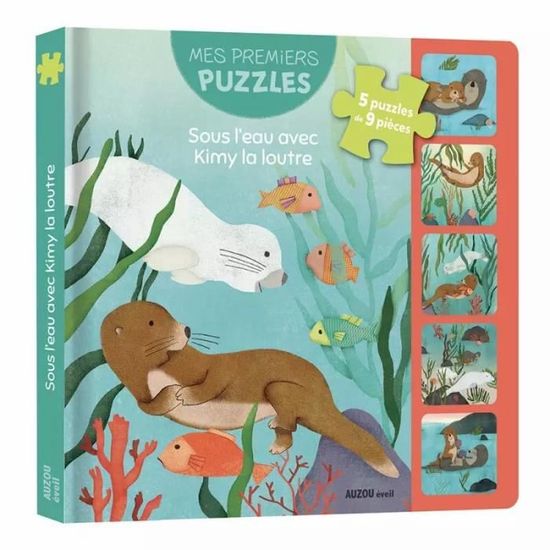 Livre pour Sous l'eau avec kimy la loutre Auzou - Cdiscount Jeux - Jouets