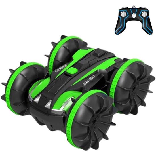 Voiture Télécommandée Amphibie, Bateau De Voiture RC Amphibie 2.4 GHz, Jouet De Piscine De ...