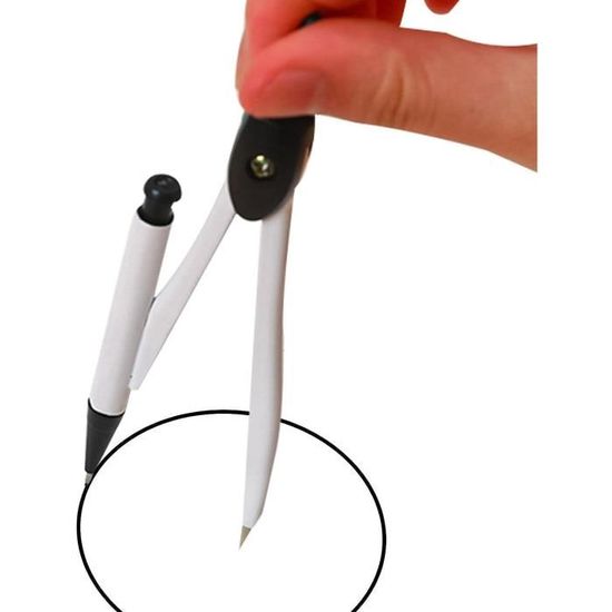 Exuberia Compas de géométrie | Boussole mathématique Enfant Adulte ...