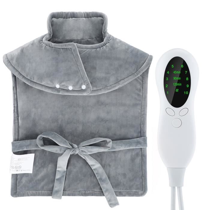 USB - Coussin chauffant pour les épaules et le cou, gilet chauffant ...