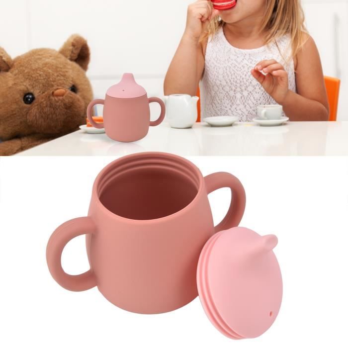 Tasse Dapprentissagetasse Dapprentissage Mini Cup 280 Ml Marron Et Rose 130084 Cdiscount