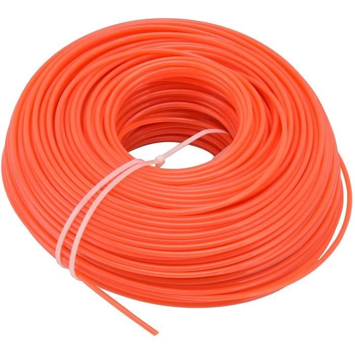 Fil de coupe en nylon, ligne de coupe ronde flexible durable pour ...