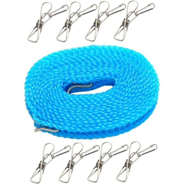 1 Jeu Clôture Corde À Linge Corde À Linge De Voyage Corde À Linge ...