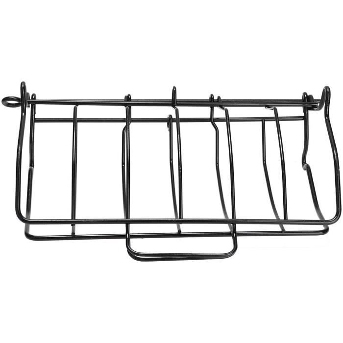 Grille de barbecue en acier inoxydable, pliable, antiadhésif, support ...