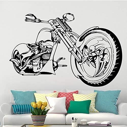 Harley Moto Wall Art Sticker Affiche Salon Chambre D233coration Sticker