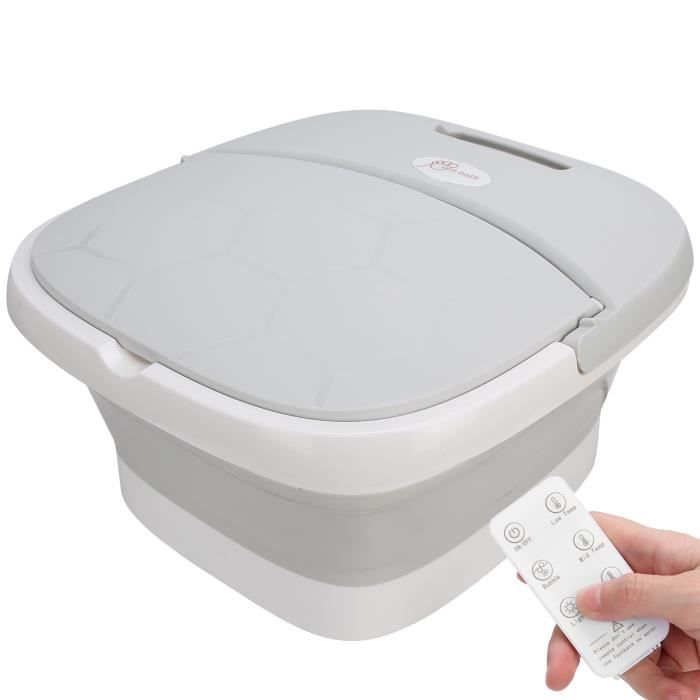 Bain de pied de station thermale Télécommande sans fil pliant pied spa ...