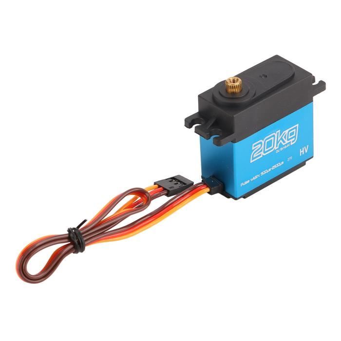 Servomoteur 20Kg 20Kg Servo En Alliage D'Aluminium 270 Degrés Metal ...