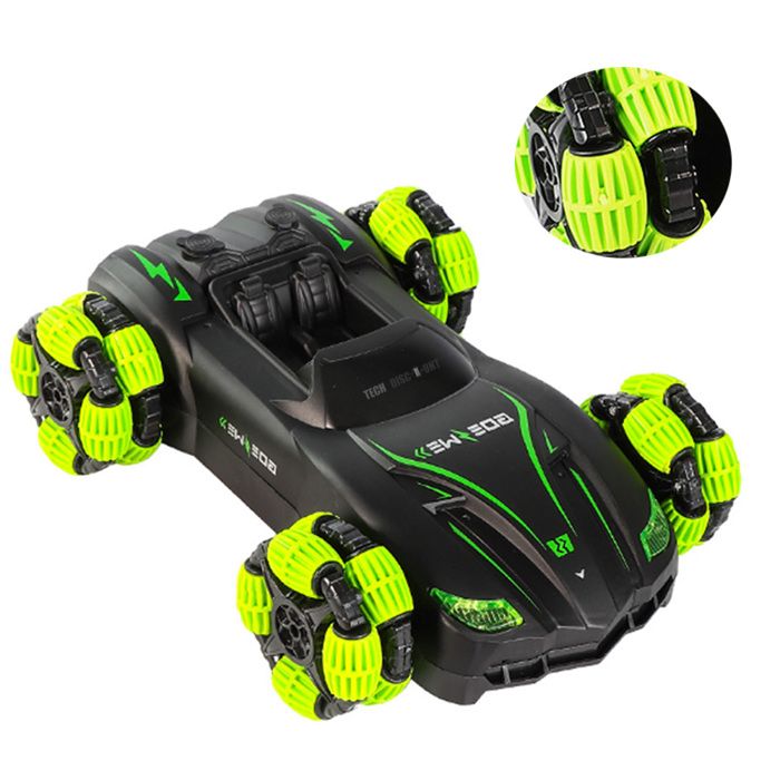 Voiture Télécommandée Cascadeuse - TECH DISCOUNT - One Piece - 1200 mAh - 360° Rotation ...