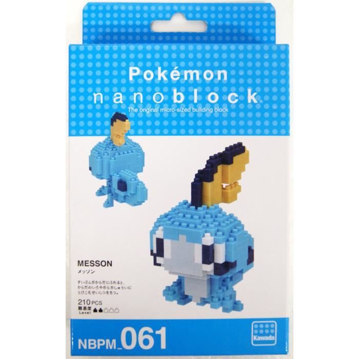 Kawada NBPM 061 nanoblock Pokemon Sobble (Messon) - Cdiscount Jeux - Jouets
