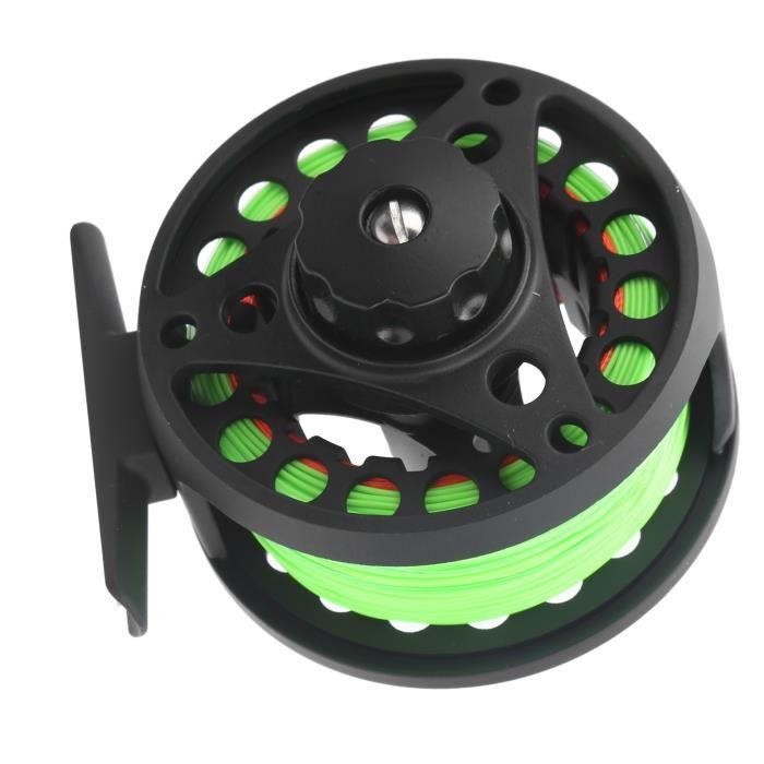 Roue de pêche Moulinet de Pêche à Mouche 75mm Rapport de Vitesse 1: 1 2 ...