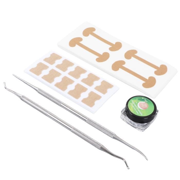 Mxzzand kit de retrait des ongles incarnés Kit de traitement des ongles ...