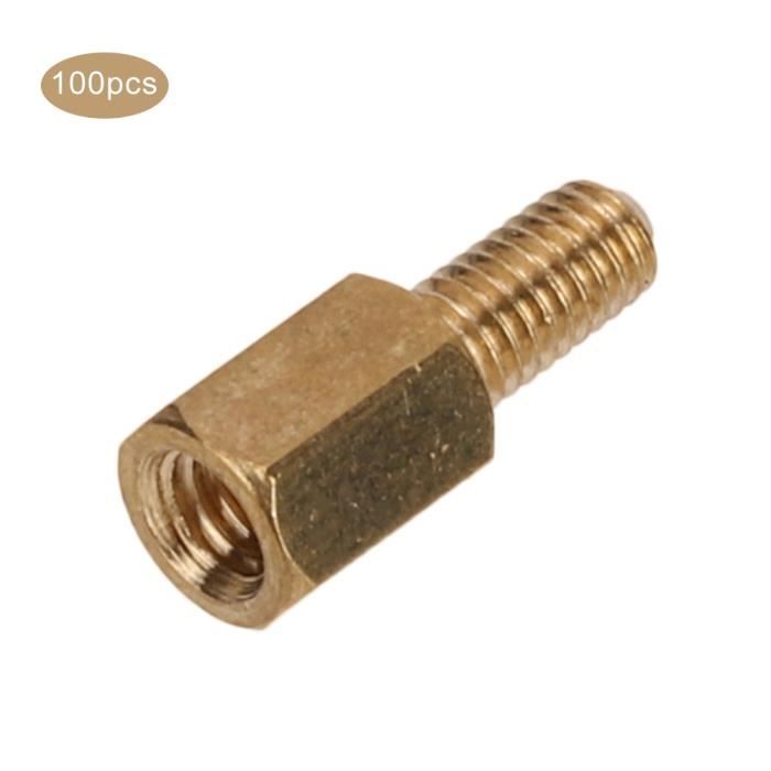 Entretoise - SHIPENOPHY - M3 - Laiton de haute qualité - 100 pièces ...