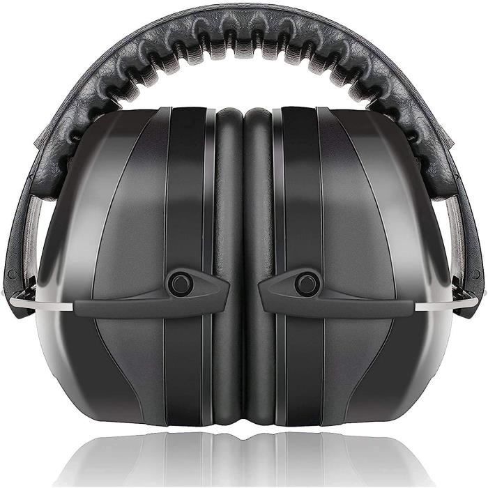 Protège-oreilles anti-bruit SNR 36 dB - Protection auditive pour tir, construction, travaux de ...