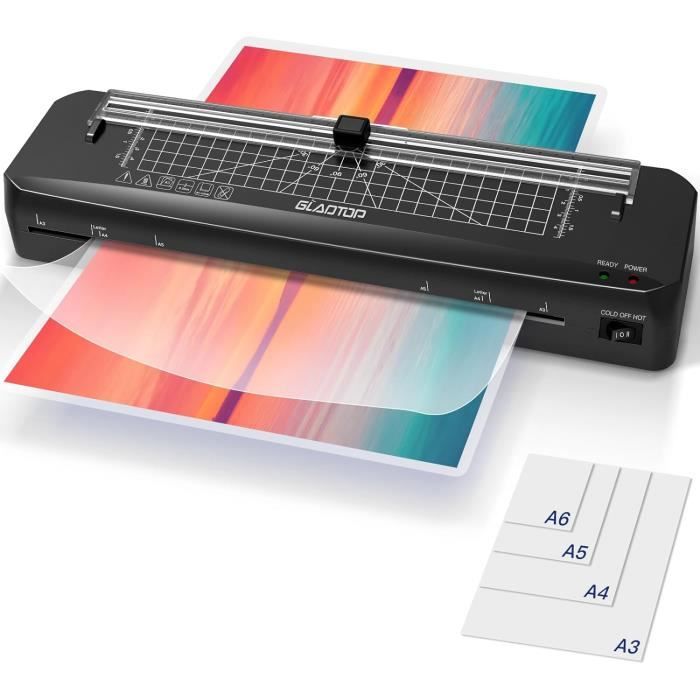 Plastifieuse A3 A4 A5 A6, Machine à Plastifier à Chauffage Rapide 80 ...