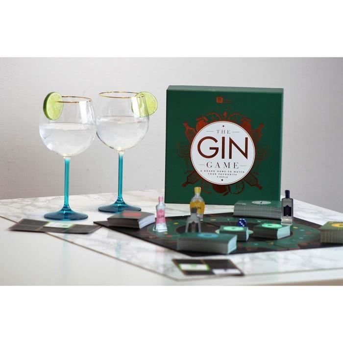 Jeu de Trivia sur le thème du Gin - Talking Tables - Cdiscount Jeux ...
