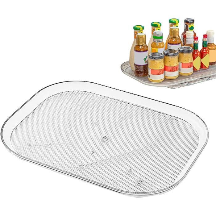 Plateau Tournant Réfrigérateur Rectangle,YSTP Support À Épices en ...
