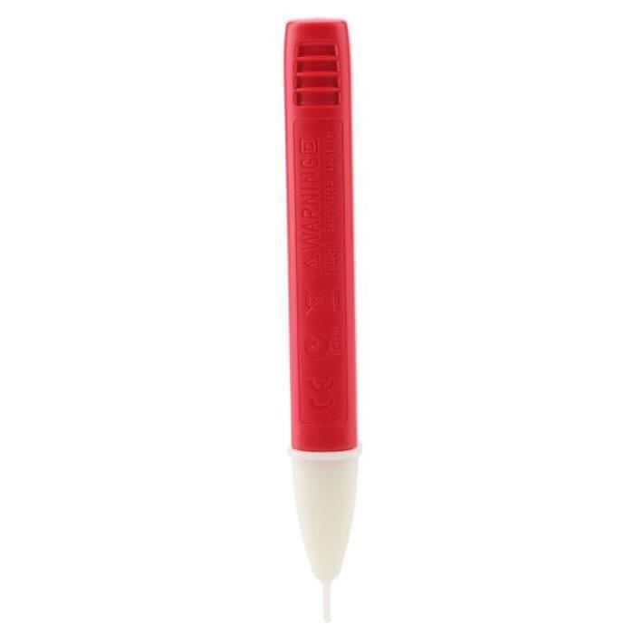 VERYNICE-Crayon de test rouge Crayon de test détecteur d'électricité à ...