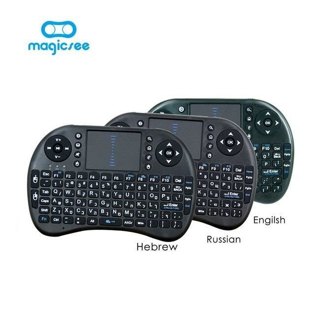 TELECOMMANDES,English version--Mini clavier sans fil i8, télécommande ...