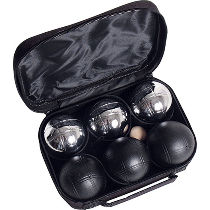 Jeu de boules en métal peint par poudrage (6 pièces) - Cdiscount Sport