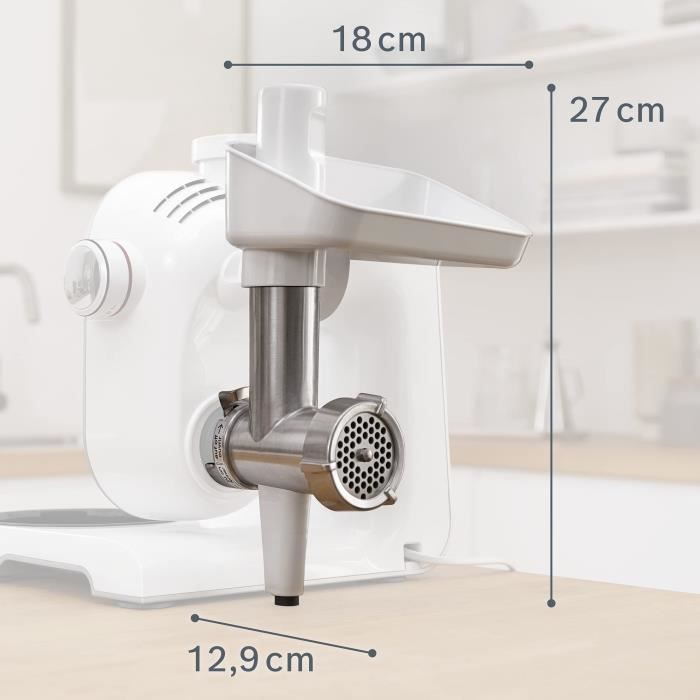 Hachoir à viande pour Kitchen Machine MUM5 - BOSCH - MUZ5FW1 - Disque ...