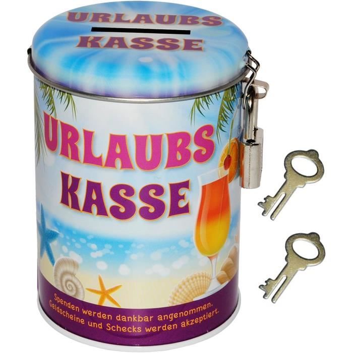 Tirelire En Strafkasse Duck-Bouteille "- Caisse Solide En Métal Avec 2 ...