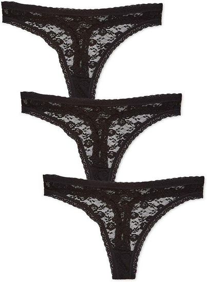 String - tanga Iris - lilly - BELK034-Black - String en Dentelle Femme ...
