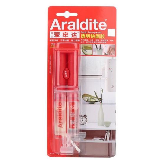 MEIHE Colle AB 5 minutes rapide résine époxy adhésif AB colle en bois ...