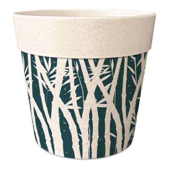 Cache-pot en bambou - Motif tropical - 8 cm - Cdiscount Jardin
