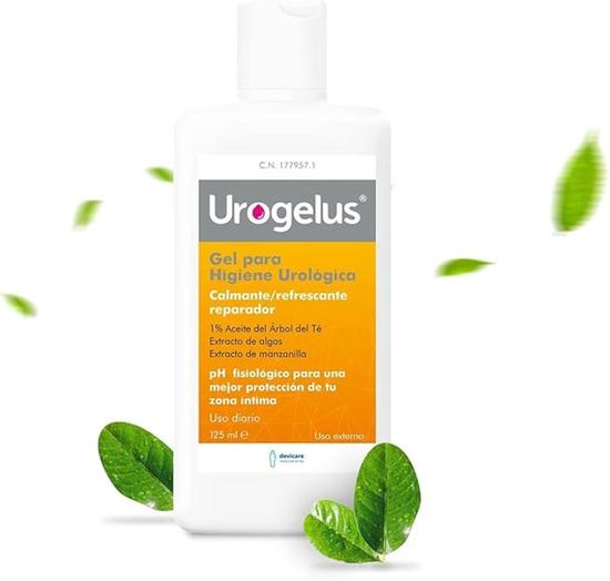 Devicare Urogelus - Gel Hygiène Intime Femme et Homme - 125 ml - Savon Apaisant, Rafraîchissant ...
