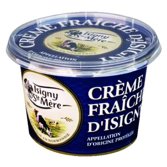 ISIGNY STE MERE Crème fraîche d'Isigny - AOP 20cl - Cdiscount Au quotidien