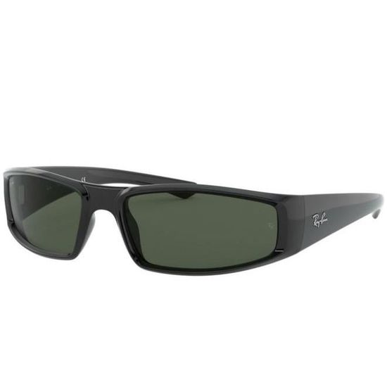 Ray-Ban RB 4335 58/17/130 BLACK/G- CLASSIC GREEN propionate unisexe RB ...