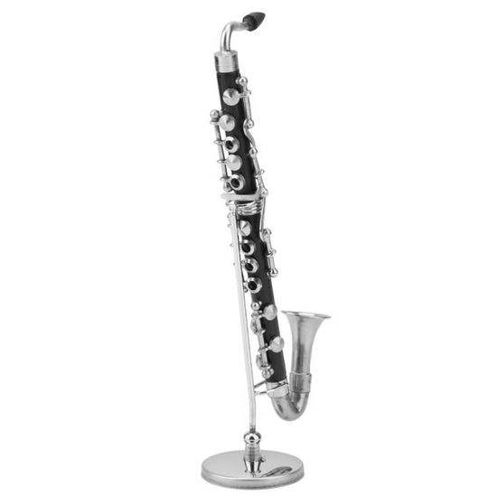 Tbest Modèle d'instruments de musique Miniature bass clarinet model ...