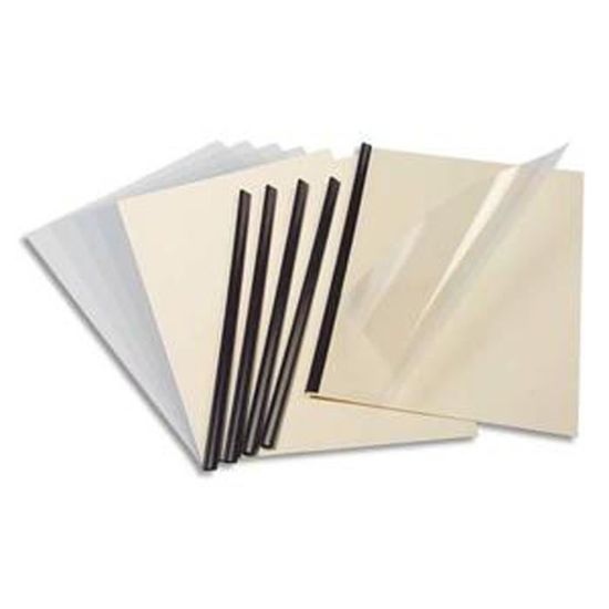 Kit de reliure manuelle pour 5 dossiers SERODO, Coloris ivoire ...