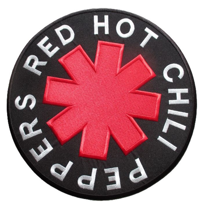 Grand patch dorsal Red Hot Chili Peppers 25cm - Groupe de rock ...