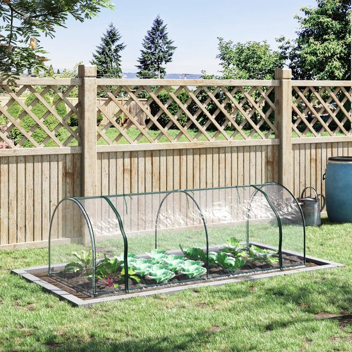 Serre de Jardin mini serre tunnel serre à tomates 2,5L x 1l x 0,8H m ...