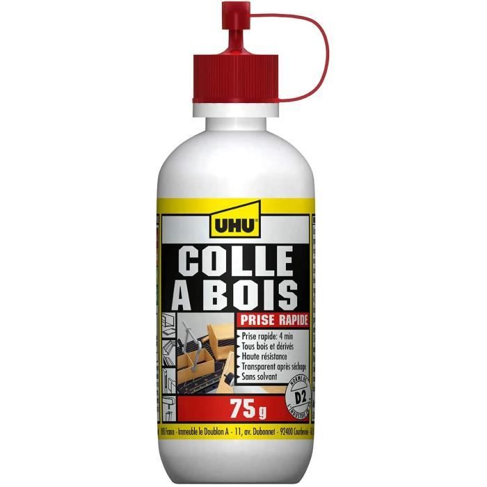 Colle à bois express - Plus forte que le bois, résistante à l'humidité ...