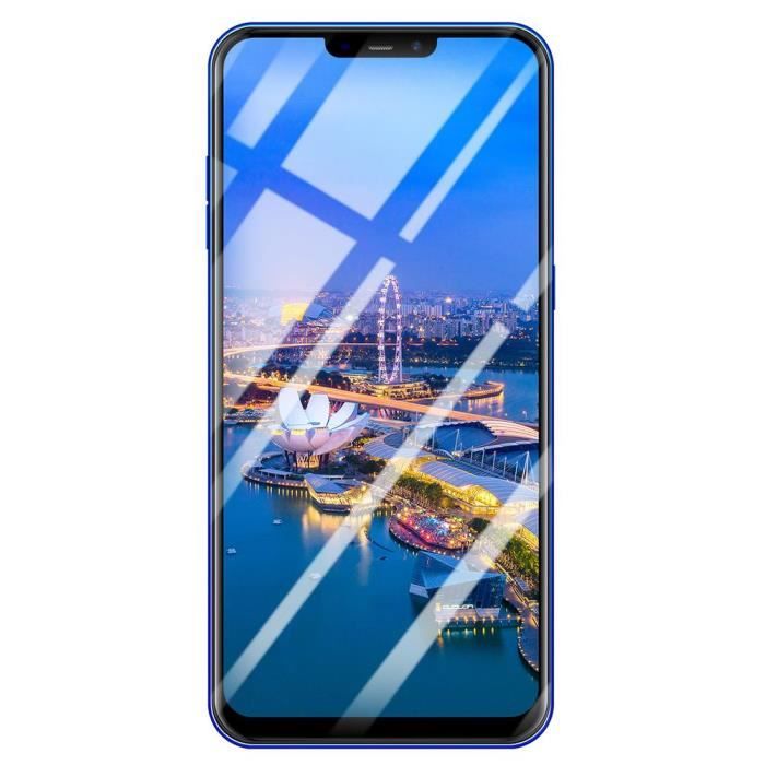 ROMANTIC Smartphone bleu EU100-240V Double SIM 3G Téléphone Ecran M8 6. ...