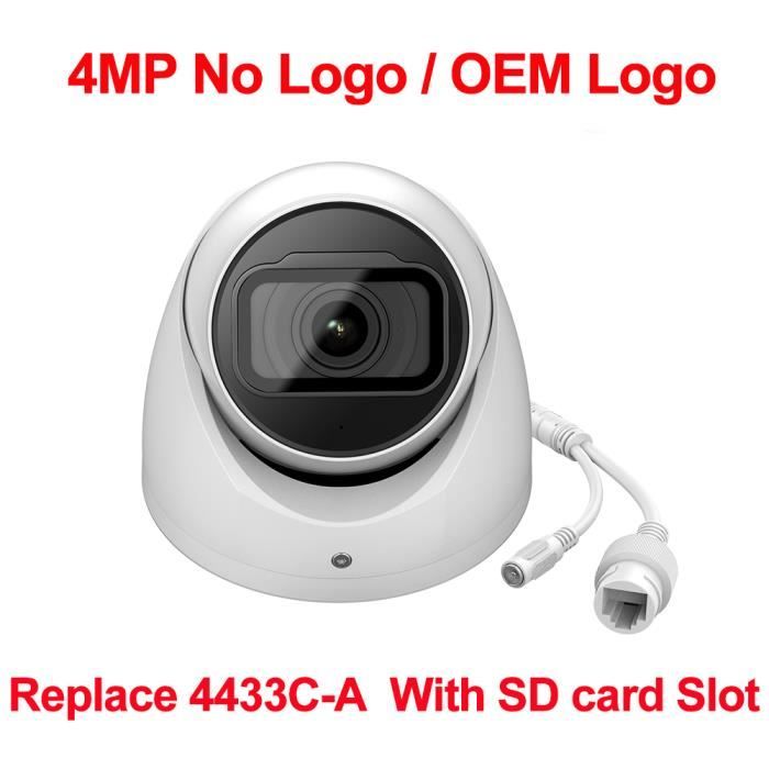 LOGO FEO 4MP - 2,8 mm - Caméra De Surveillance Dôme Extérieure Ip Poe ...