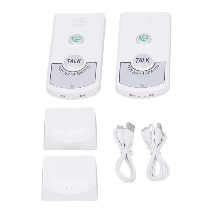 Interphone Vocal 2 Voies Sonnette H8 Double Externe 1V2 Interphone ...