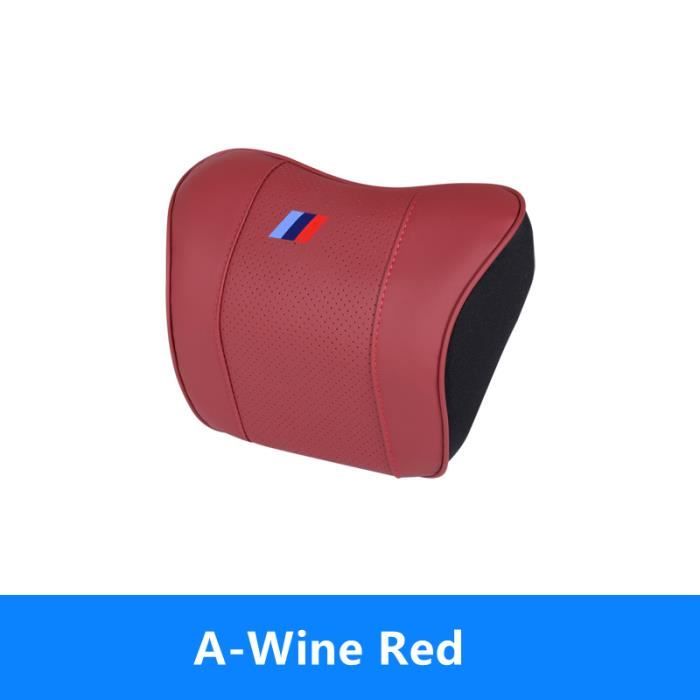 Vin rouge - Appui tête en mousse à mémoire de forme, Support lombaire ...