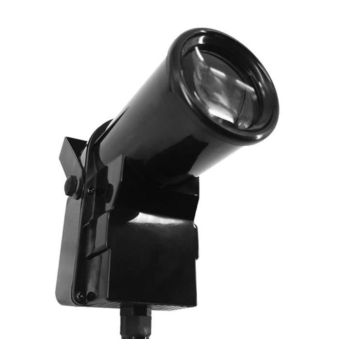 Mini projecteur de scène - LED - 10W - RGBWA + UV - DMX512 - Effet de ...