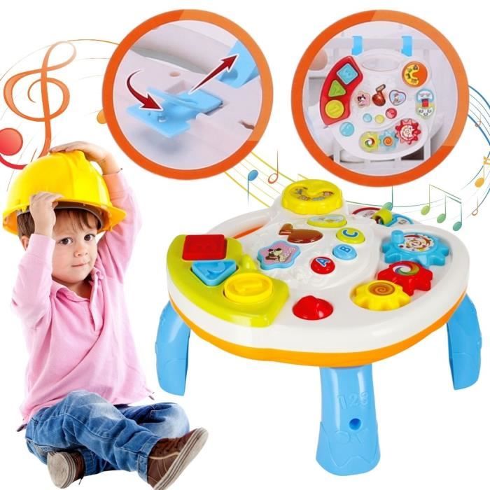 Table Musical Éducatif Bam Bam pour Enfants 18+ - BAM BAM - Jouet ...