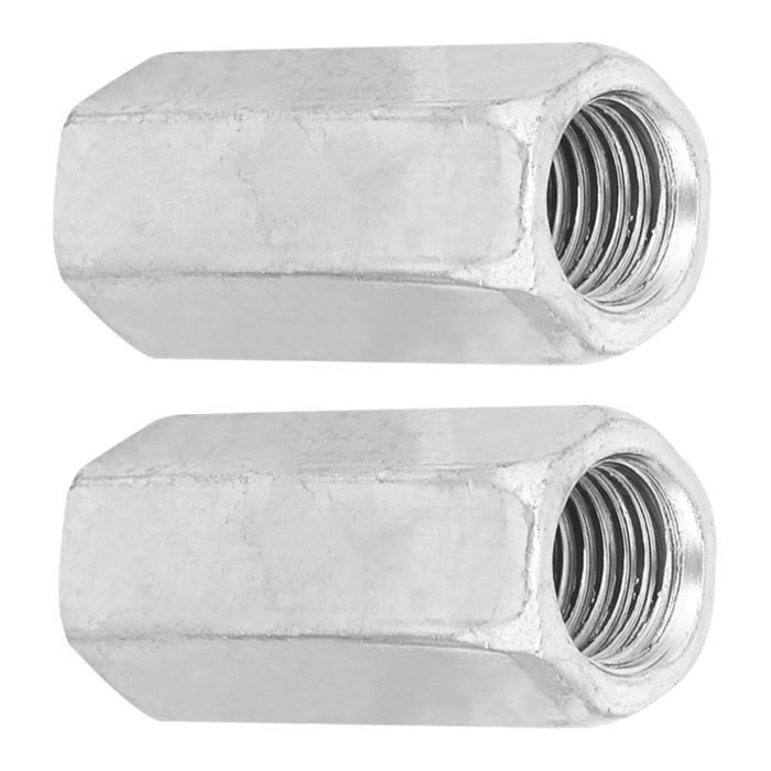 EJ.life Écrou hexagonal d'accouplement 2pcs M16 * 50 Écrou Hexagonal ...