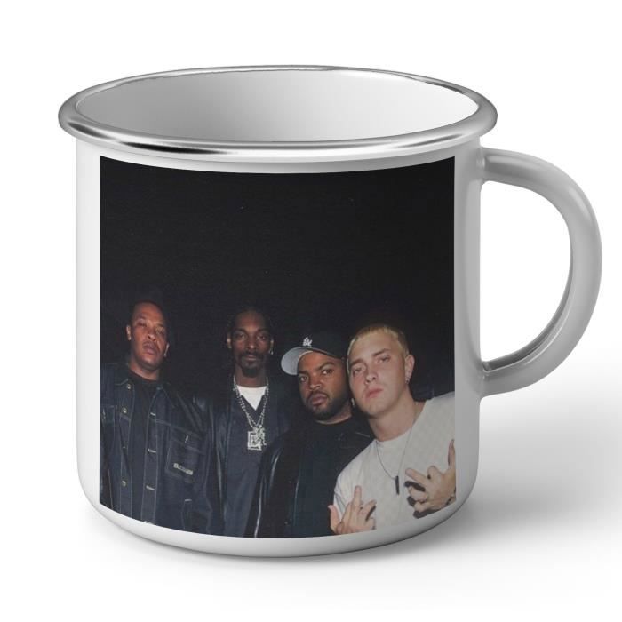 Mug en Métal Emaillé Eminem Snoop Dogg Dr Dre Photo Vintage Rap ...