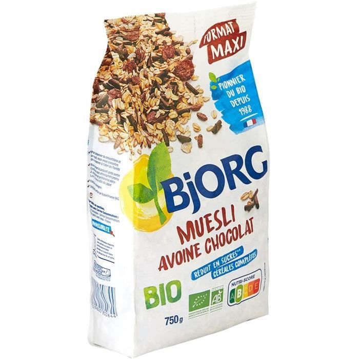 Muesli - Bio Avoine - Cdiscount Au quotidien