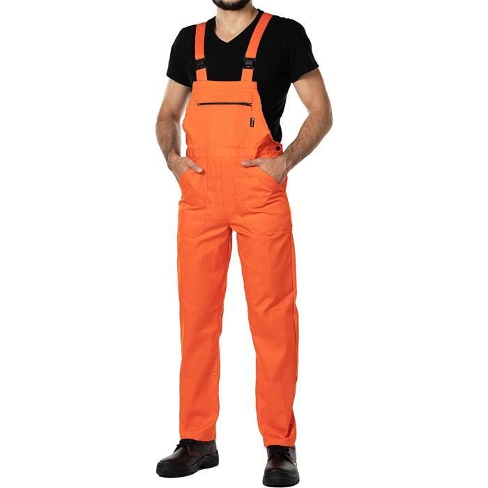 MAZALAT work wear Salopette Longue avec Poches Multifonctions Vêtements ...