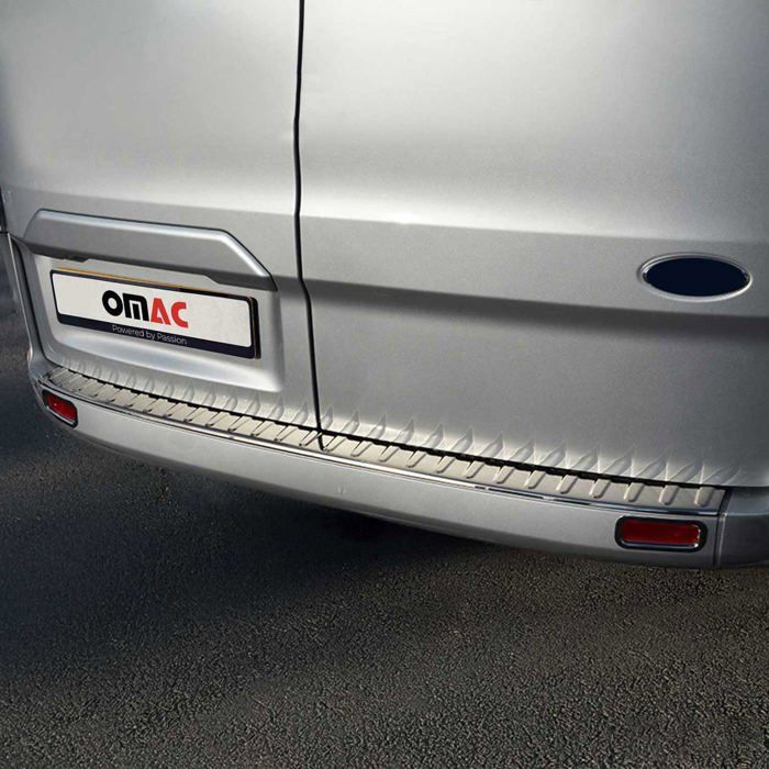 Protection Seuil de Pare-chocs Arriére Pour Ford Tourneo Custom 2013-2022 Acier Inox - Cdiscount ...